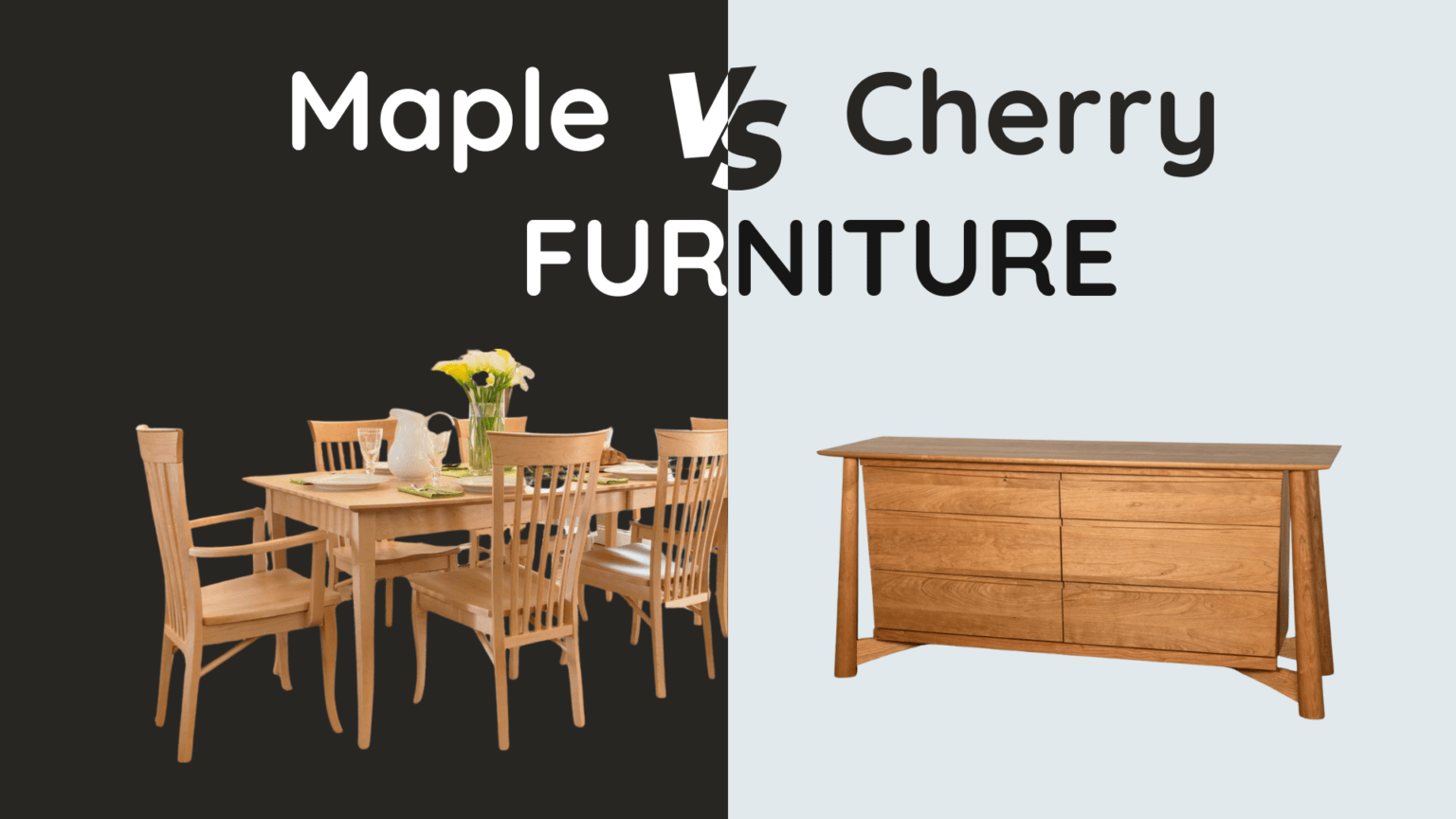 Maple Vs. Cherry Wood: Which Is Best For Furniture And Flooring?